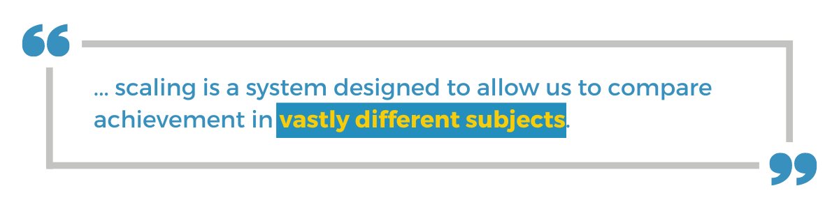 What does the VCE scaling report actually mean? | ATAR Notes